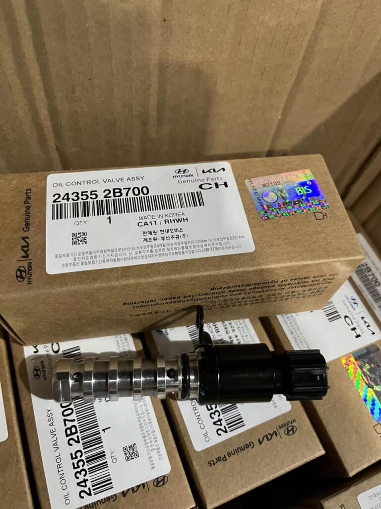 Timing Solenoid Camshaft Timing Oil Control Valve For Hyundai 24355 ...