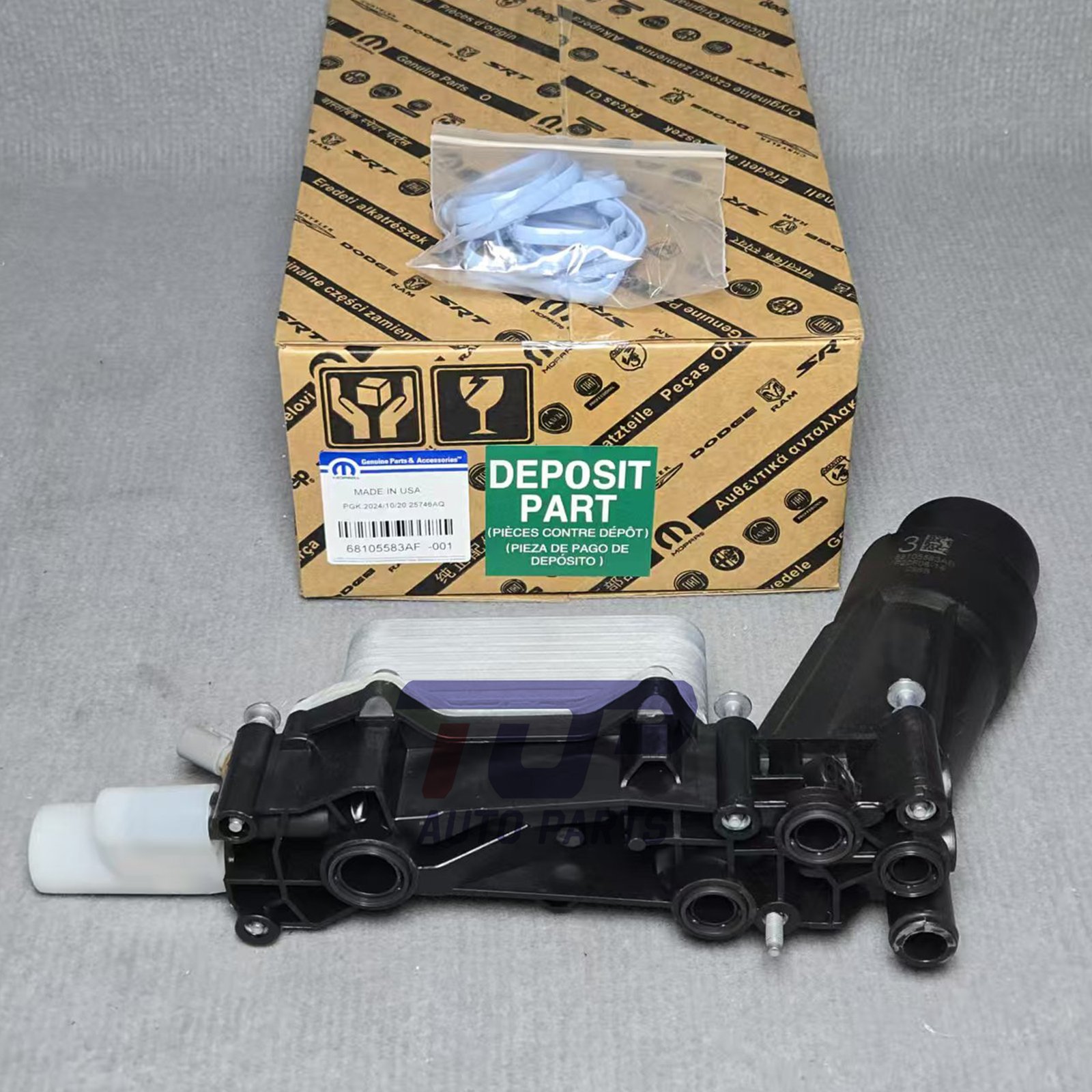 Mopar, Oil Filter Housing, 6810 5583 Af 001 – TOP Auto parts Shop