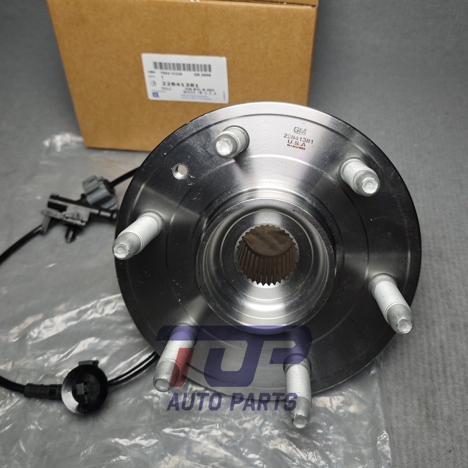 GM front wheel hub bearing (with sensor) 22841381 – TOP Auto parts Shop